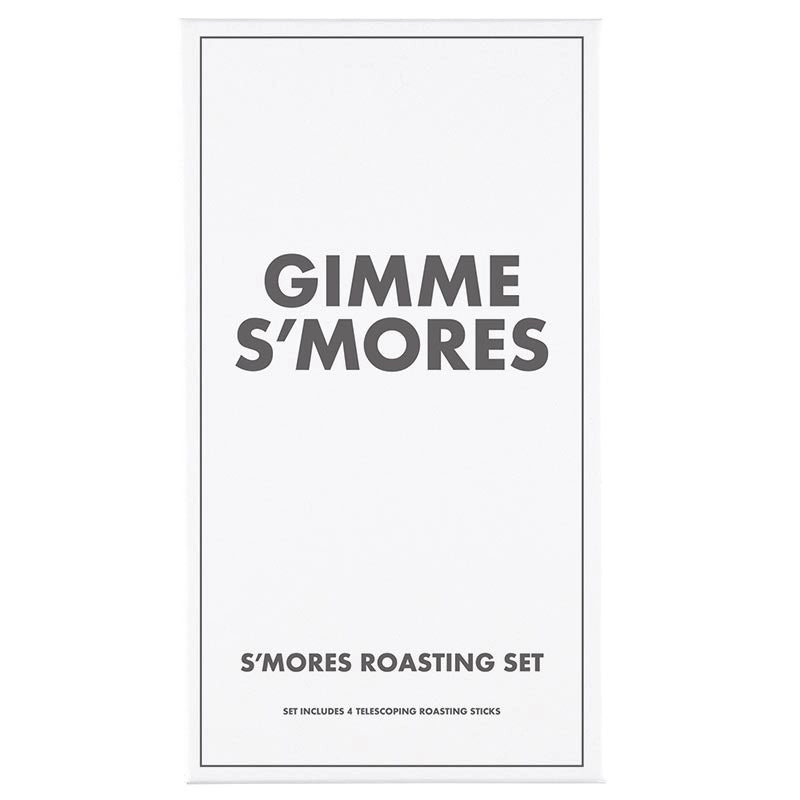 Gimme S'mores - Set of 4 Roasting Sticks – Cotton & Crete