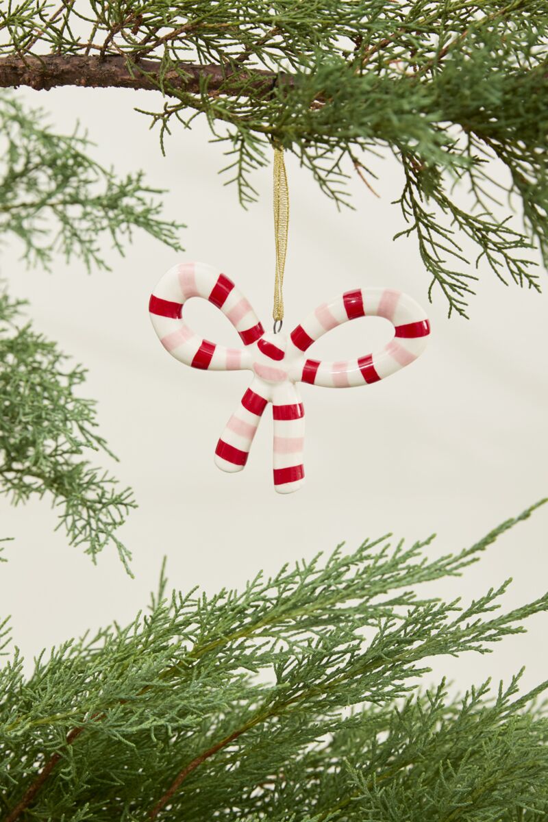 Luella Bow Ornament – Cotton & Crete
