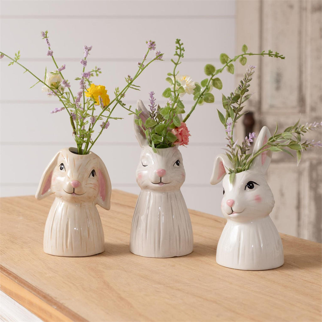 Bunny Bud Vase - Choose Style – Cotton & Crete
