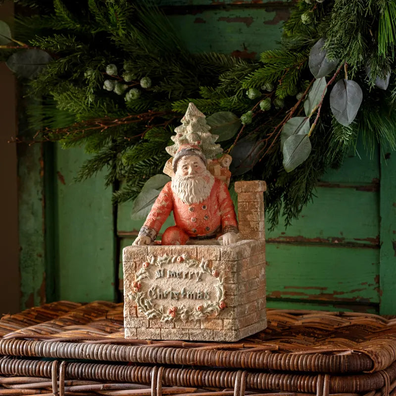 Merry Christmas Santa Figure – Cotton & Crete