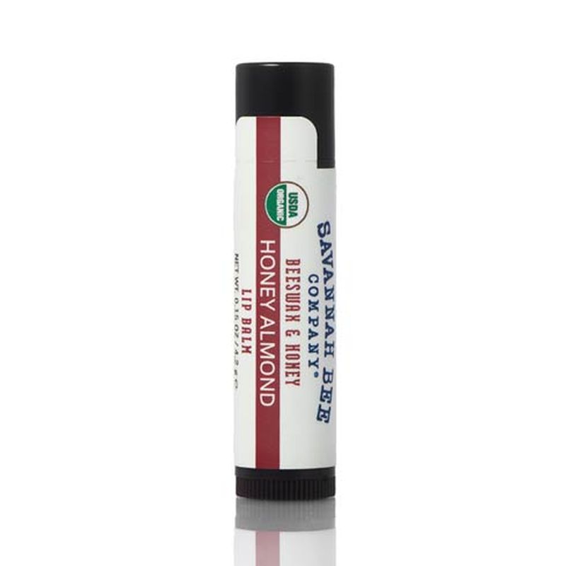 Savannah Bee Company Lip Balm- Certified Organic Honey Almond – Cotton ...