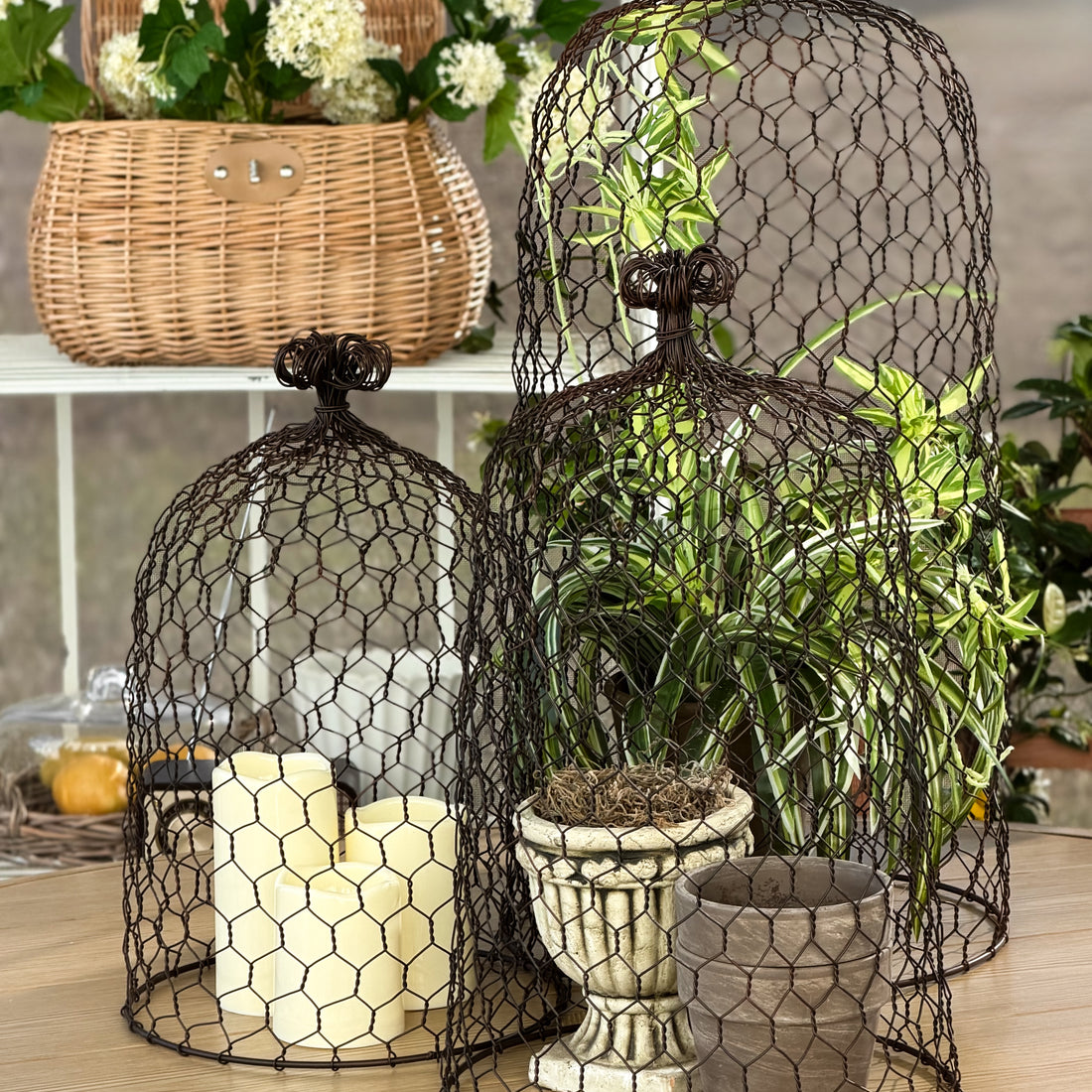 Decorative Cloches | Cloche Farmhouse Home Decor – Cotton & Crete
