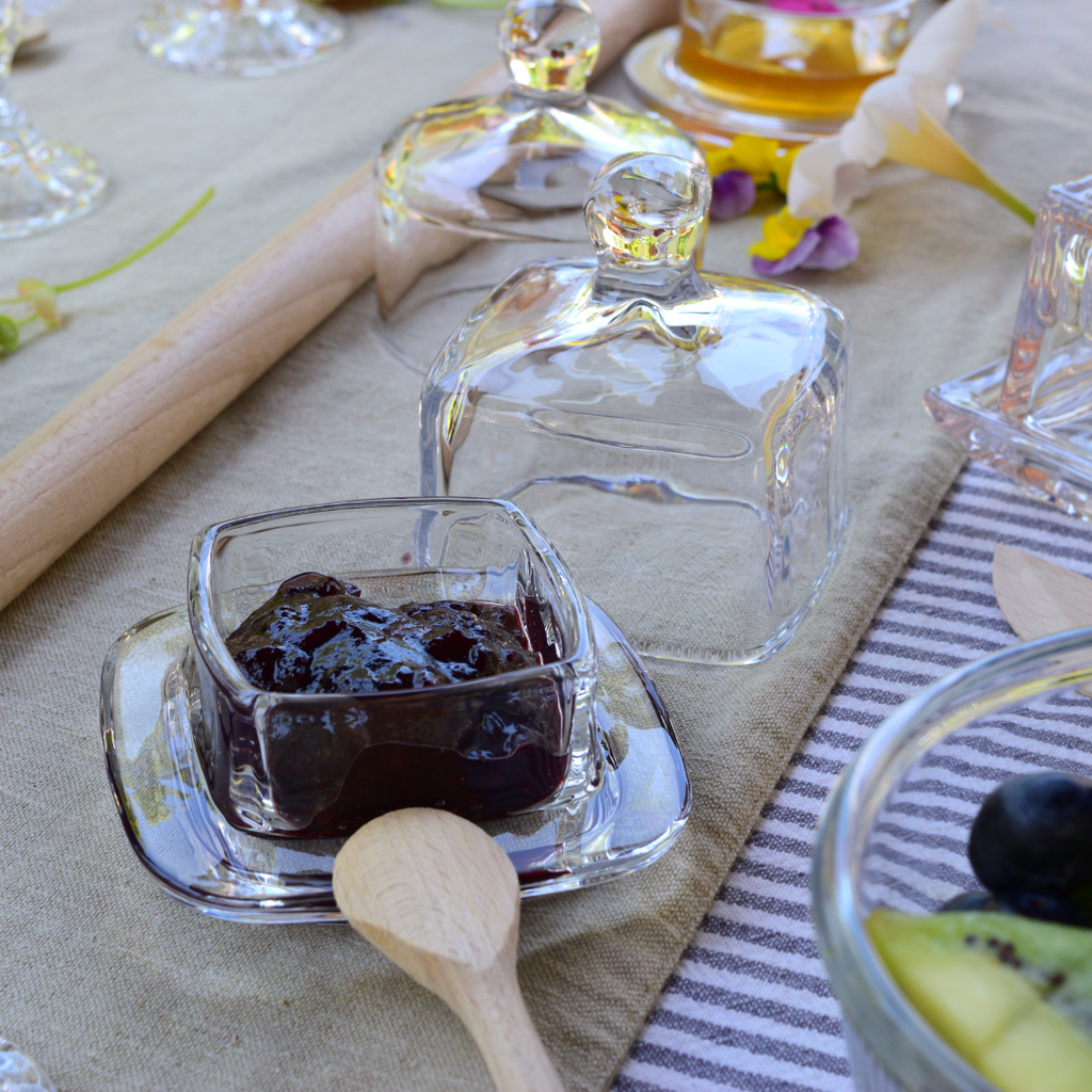Cloche Condiment Dish - Square – Cotton & Crete