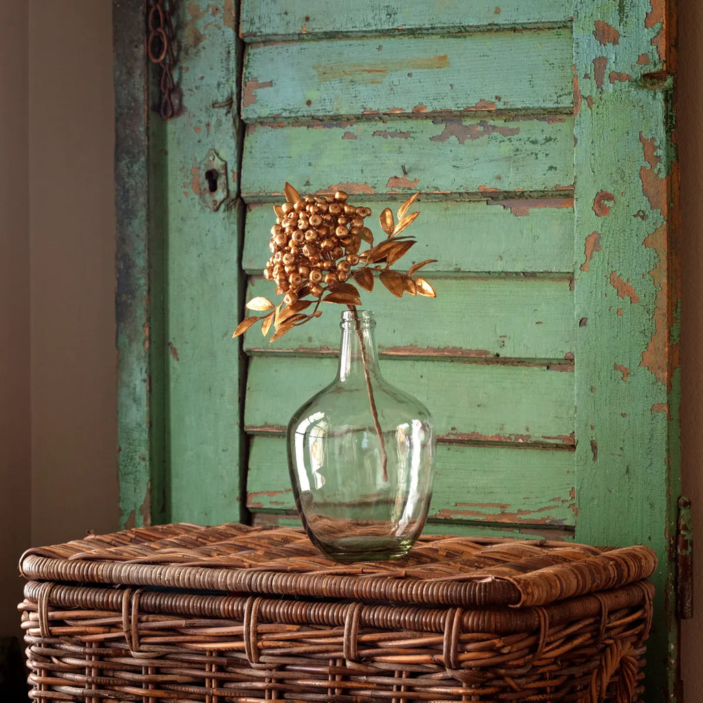 13" Metallic Gold Berry Bunch – Cotton & Crete