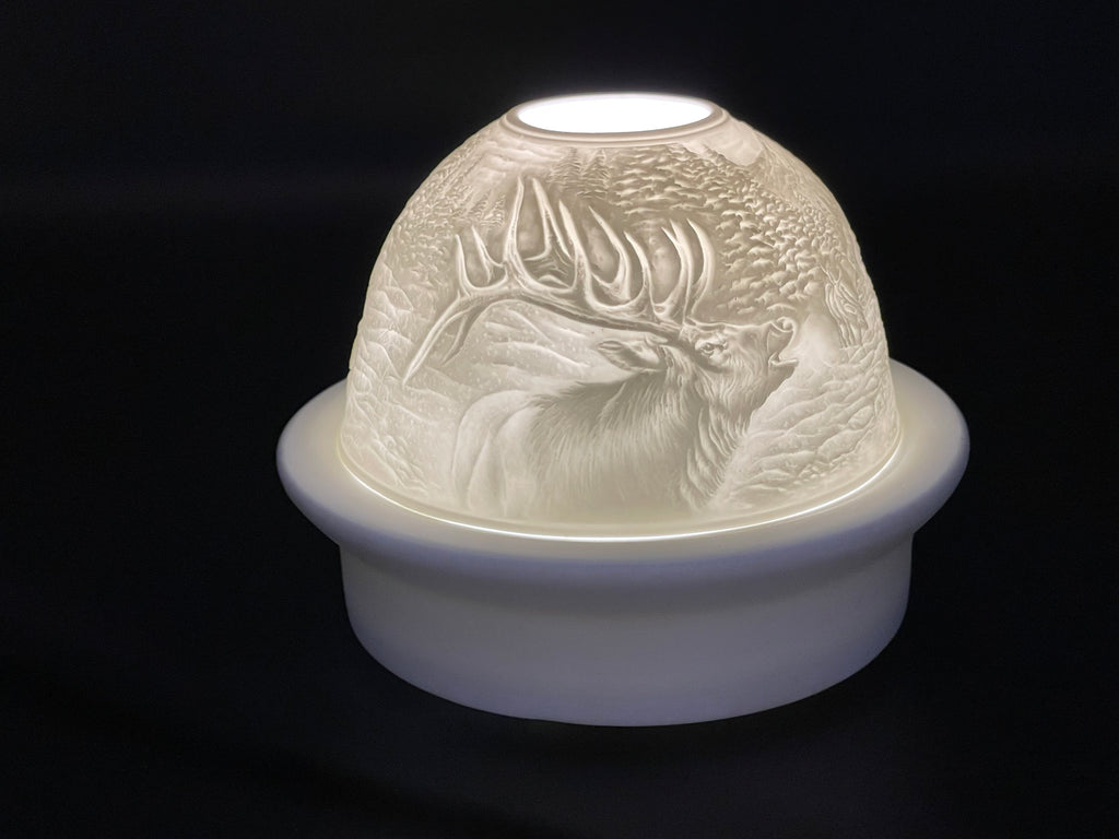 Luumii Lights - Elk Dome with Base – Cotton & Crete