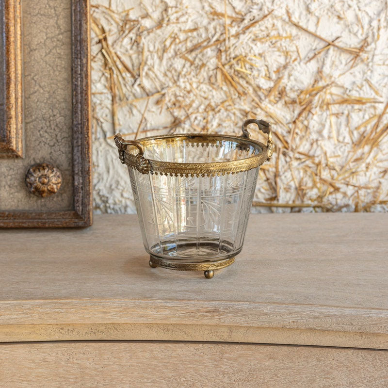 Petite Etched Ice Bucket – Cotton & Crete