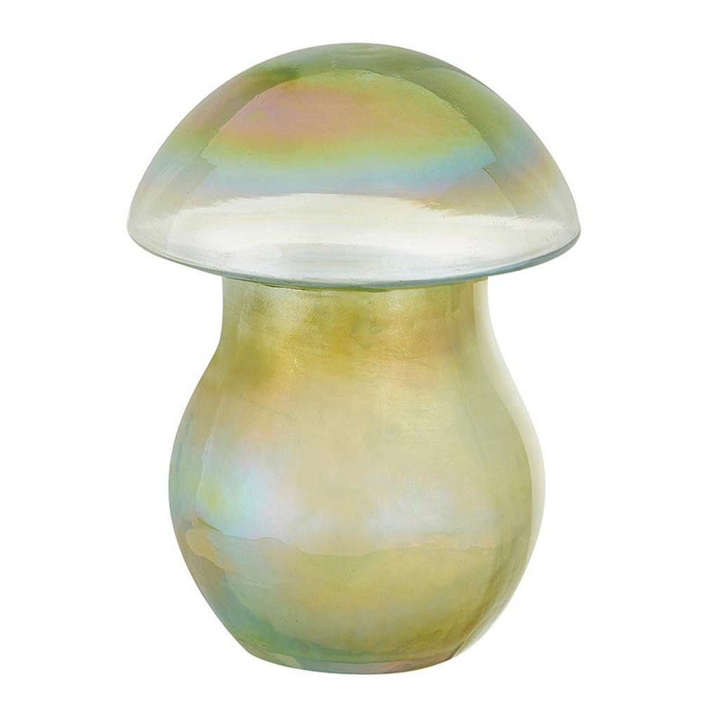 Light Green Woodland Mushroom Candle - Pistachio Macaron Scent – Cotton ...