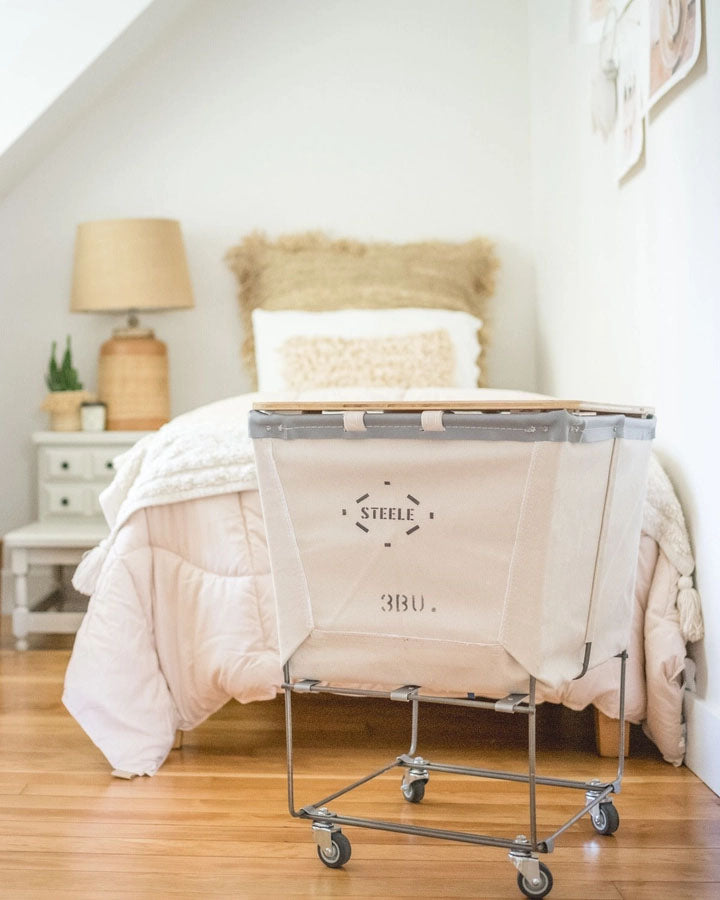 Canvas Laundry Trolley – Cotton & Crete
