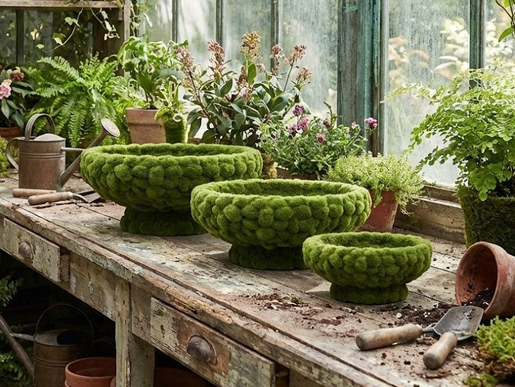 Mossy Bowl - Choose Size – Cotton & Crete
