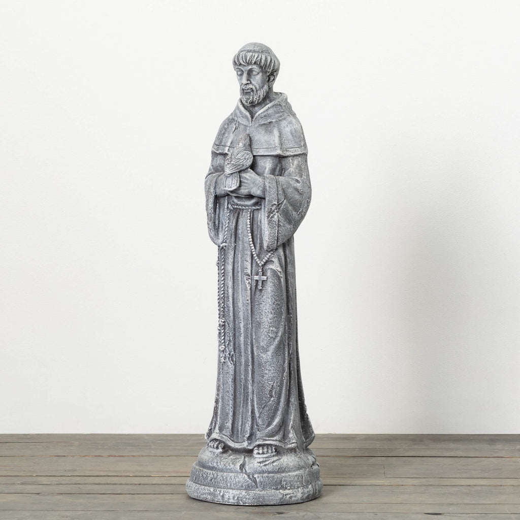 St. Francis Garden Statue – Cotton & Crete