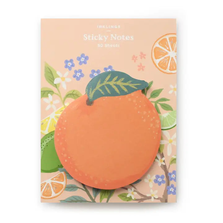 Orange Sticky Notes – Cotton & Crete