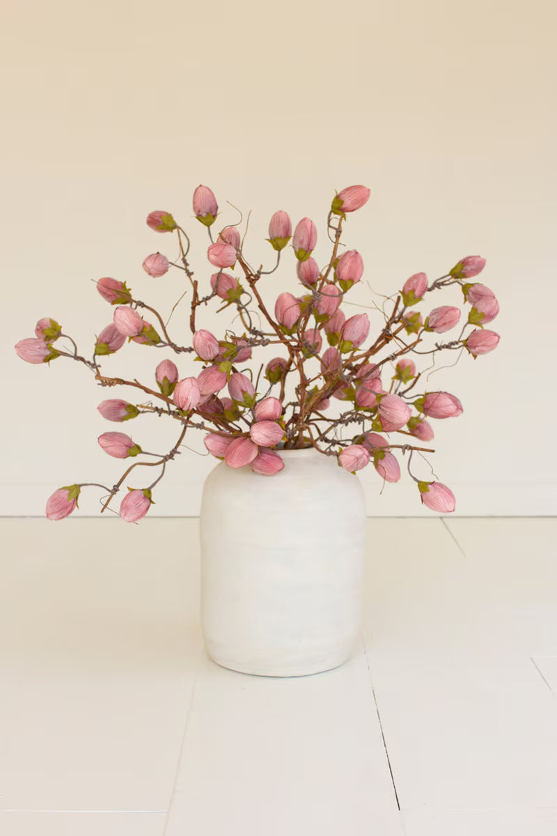 48" Pink Pod Botanica Stem – Cotton & Crete
