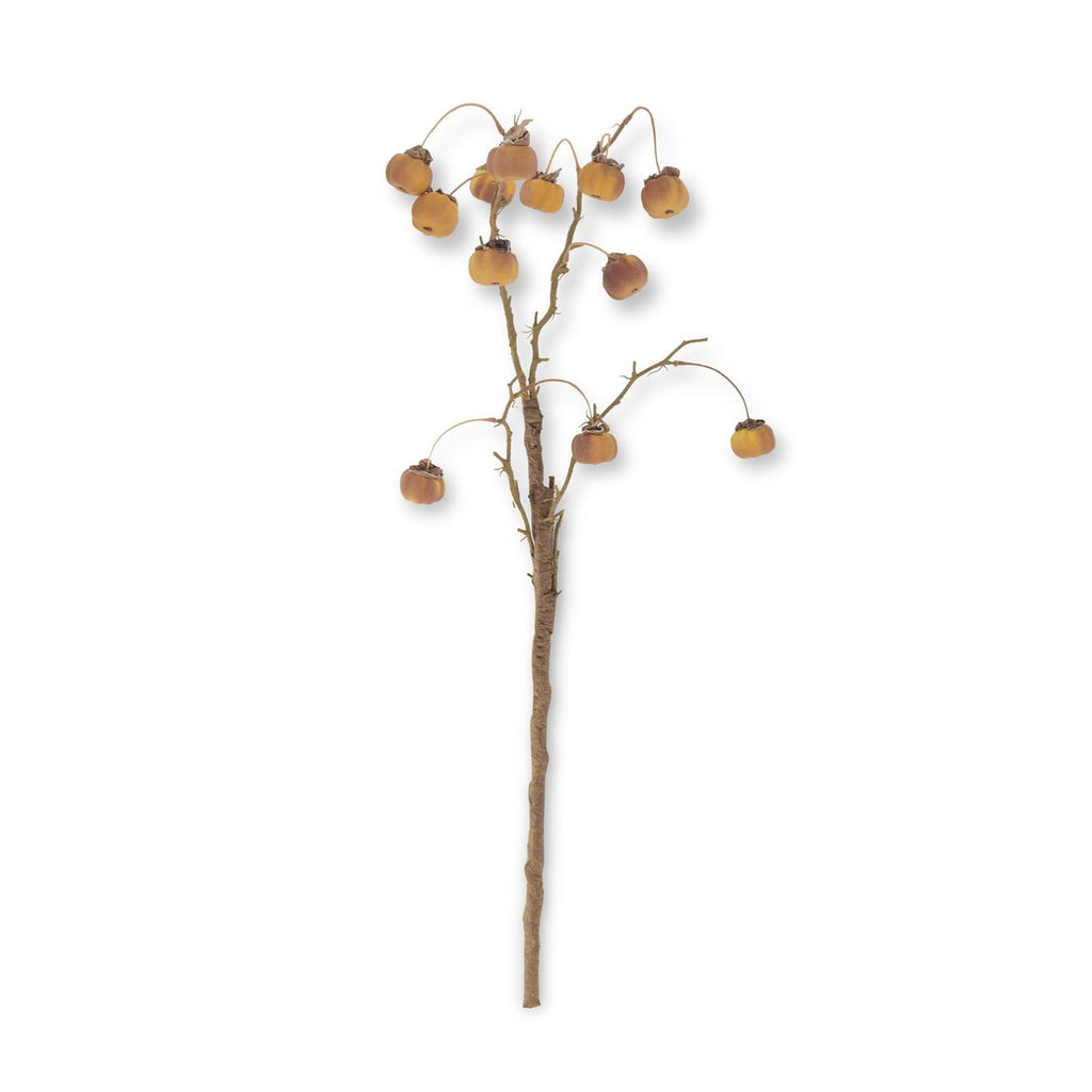32" Mini Pumpkin Branch – Cotton & Crete