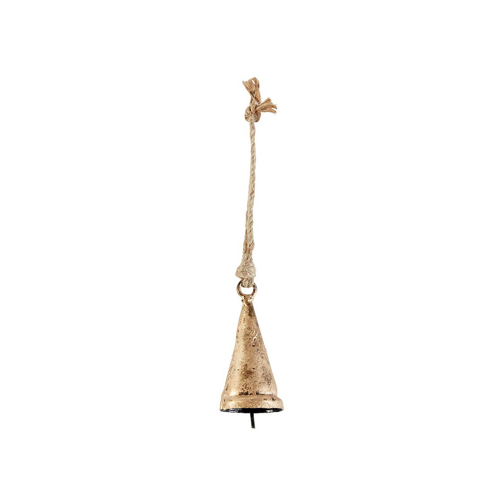 3" Rustic Cone Bell – Cotton & Crete