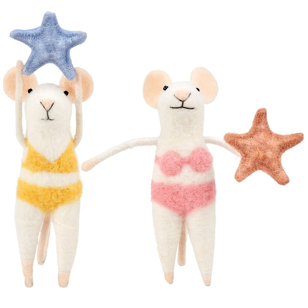 Starfish Mice Critter Set – Cotton & Crete
