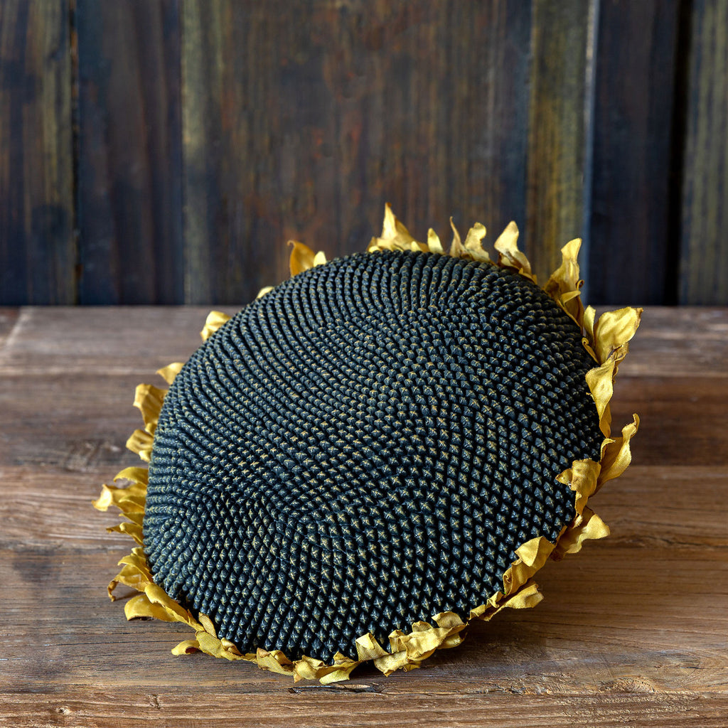 Large Sunflower Head – Cotton & Crete