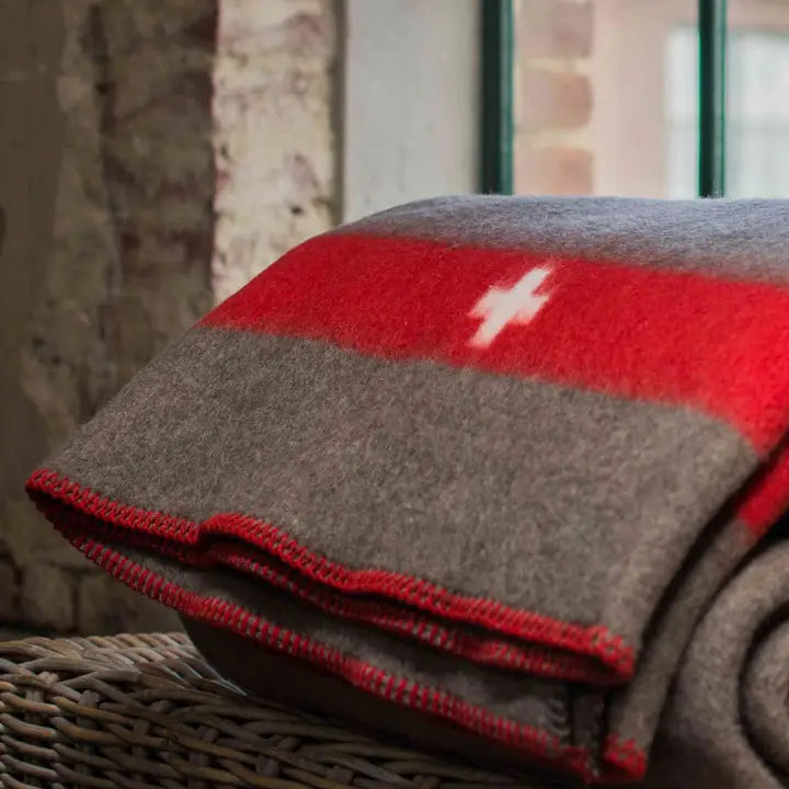 Wool Swiss Army Blanket – Cotton & Crete