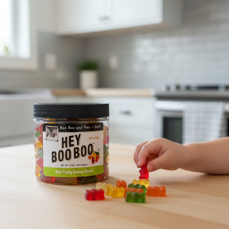 Hey Boo Boo- Gummy Bears – Cotton & Crete