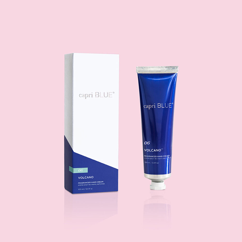 3.4 oz Capri Blue Hand Cream - Volcano – Cotton & Crete