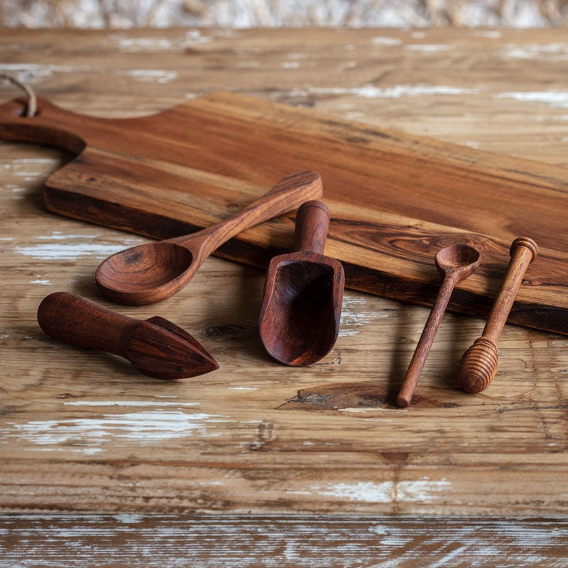 Collected Set of 5 Kitchen Tools – Cotton & Crete