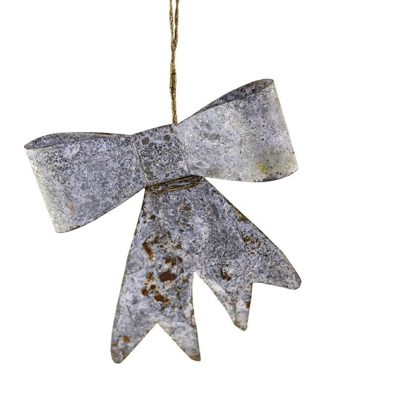 Cody Foster Zinc Bow Ornament – Cotton & Crete