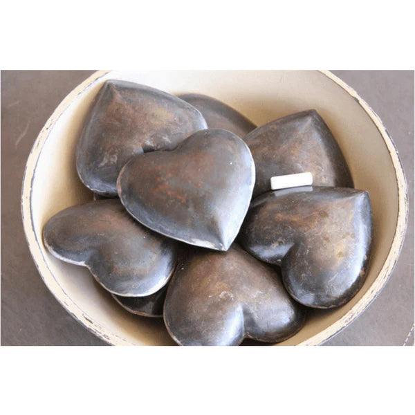Zinc Heart – Cotton & Crete